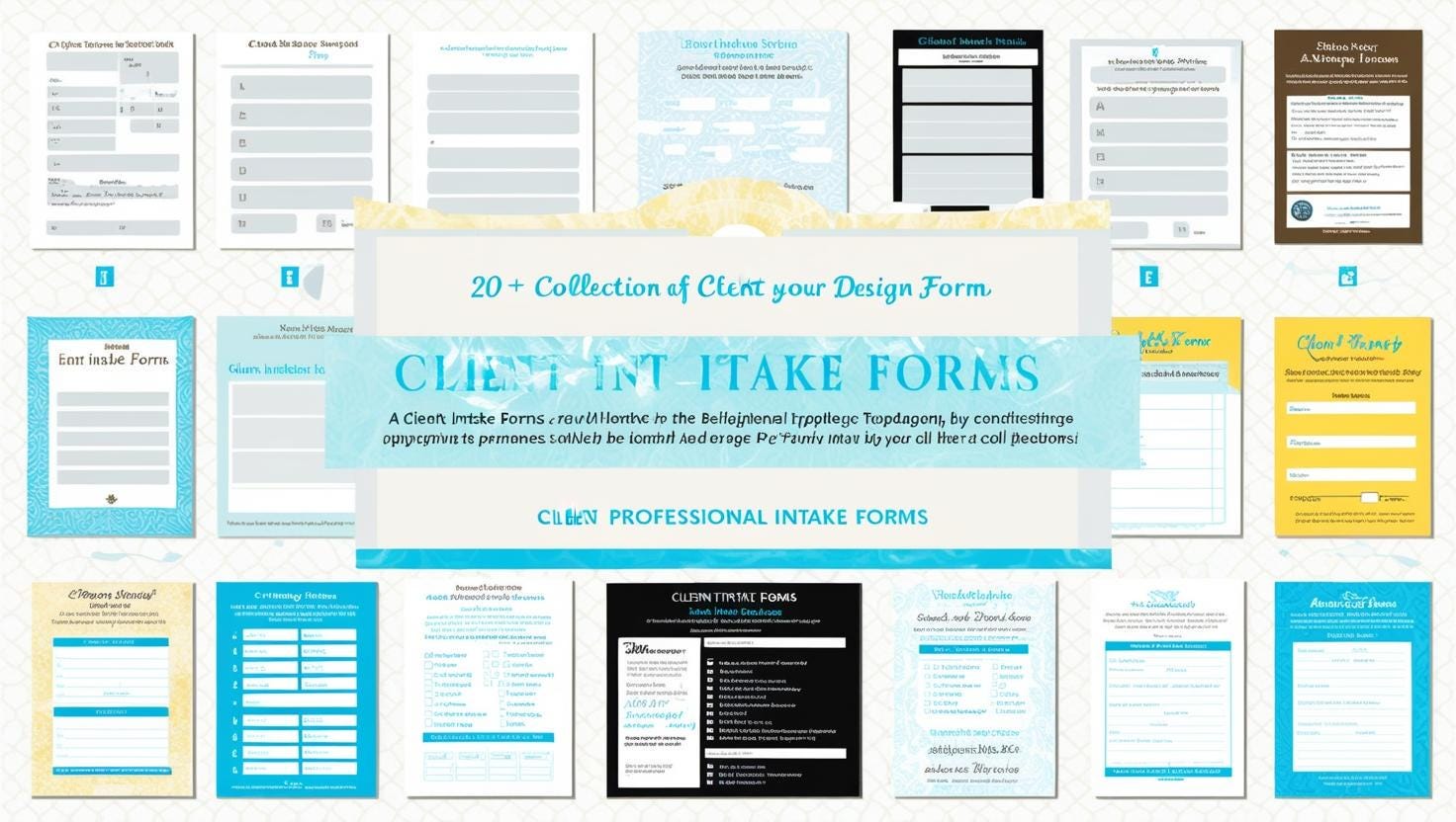 Customizable Client Intake Form PDF Professional & Editable Skincare ...