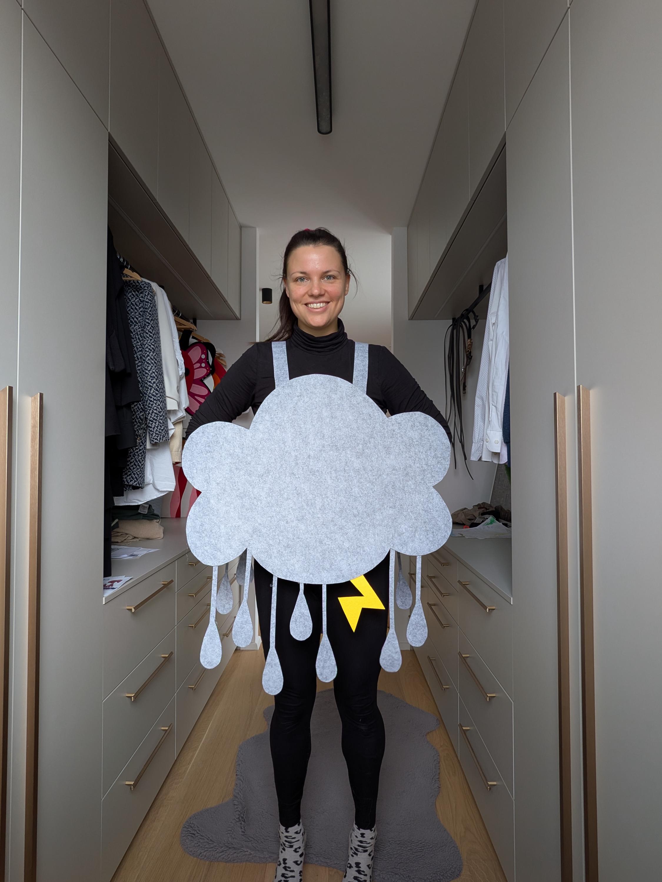 Felt Cloud & Rain Costume: Handmade Kids/adult Dress Up - Etsy