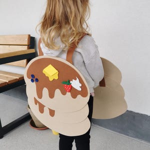 Handmade Pancake Felt Costume: Dress up for Kids or Adults - Etsy