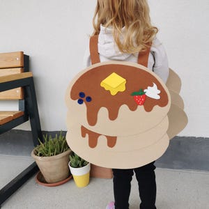 Handmade Pancake Felt Costume: Dress up for Kids or Adults - Etsy
