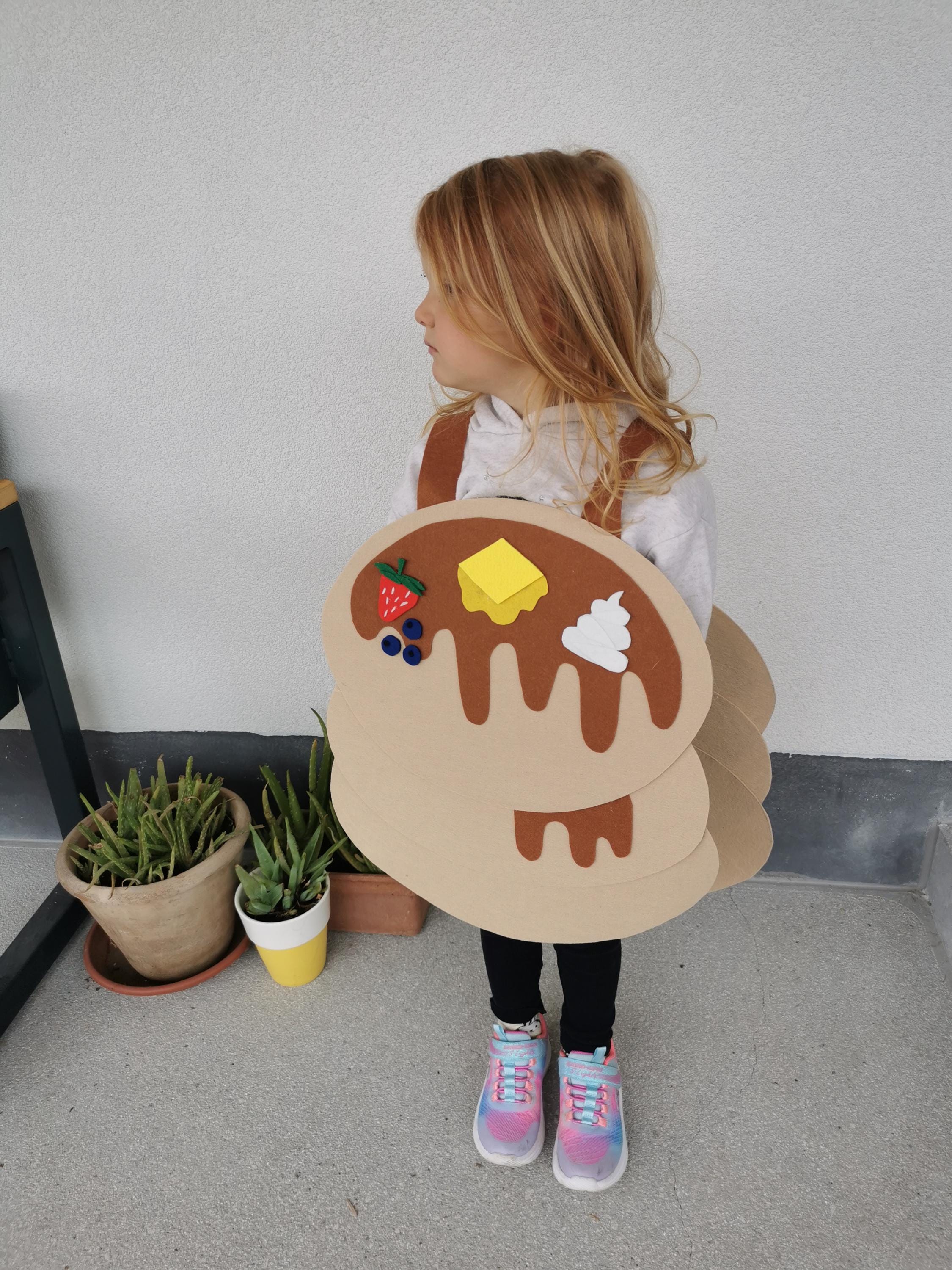 Handmade Pancake Felt Costume: Dress up for Kids or Adults - Etsy