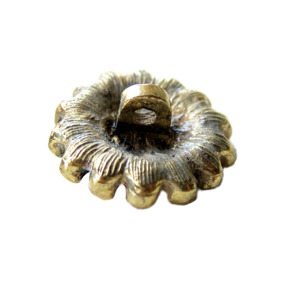 5 Pink Pearl Rhinestone Buttons, Vintage Pearl Button, Fuchsia Pink ...