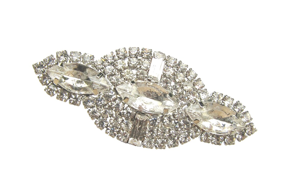 1 Crystal Rhinestone Brooch for Wedding Cake Decoration Bridal - Etsy