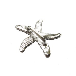 5 Starfish Crystal Rhinestone Buckles - Wedding Invitation Card Hair ...