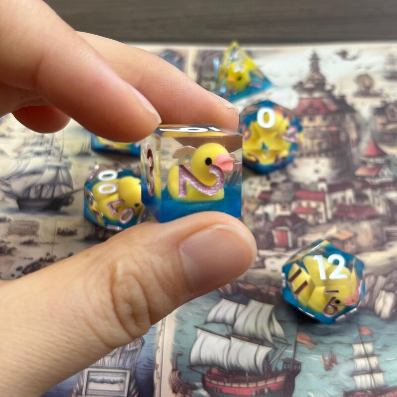Duck Dnd Dice - Etsy