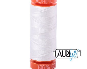 Aurifil Thread 50 wt 100% Cotton 200 Meters/218 Yards Color | Etsy