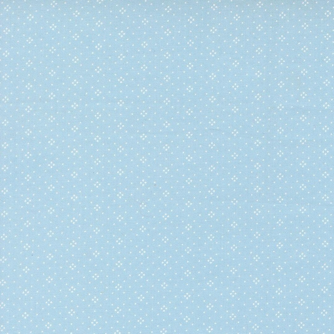 Eyelet Fabric by Fig Tree Quilts for Moda - Light Blue Eyelet Dot ...