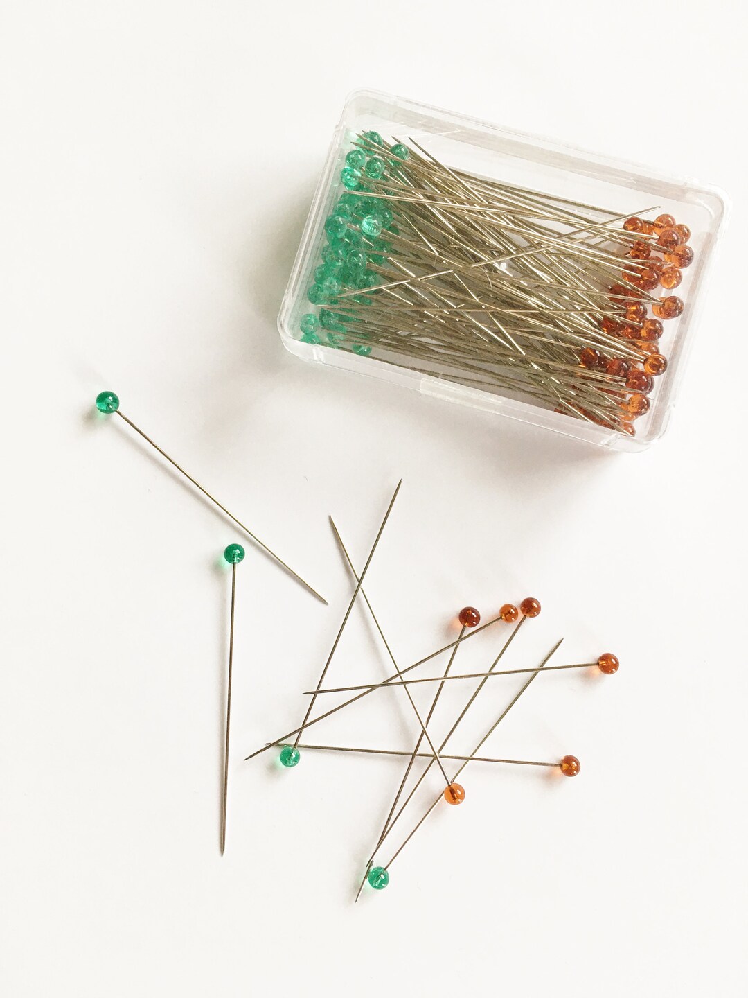 Clover Glass Head Quilting Pins At Ruth Hiltz Blog