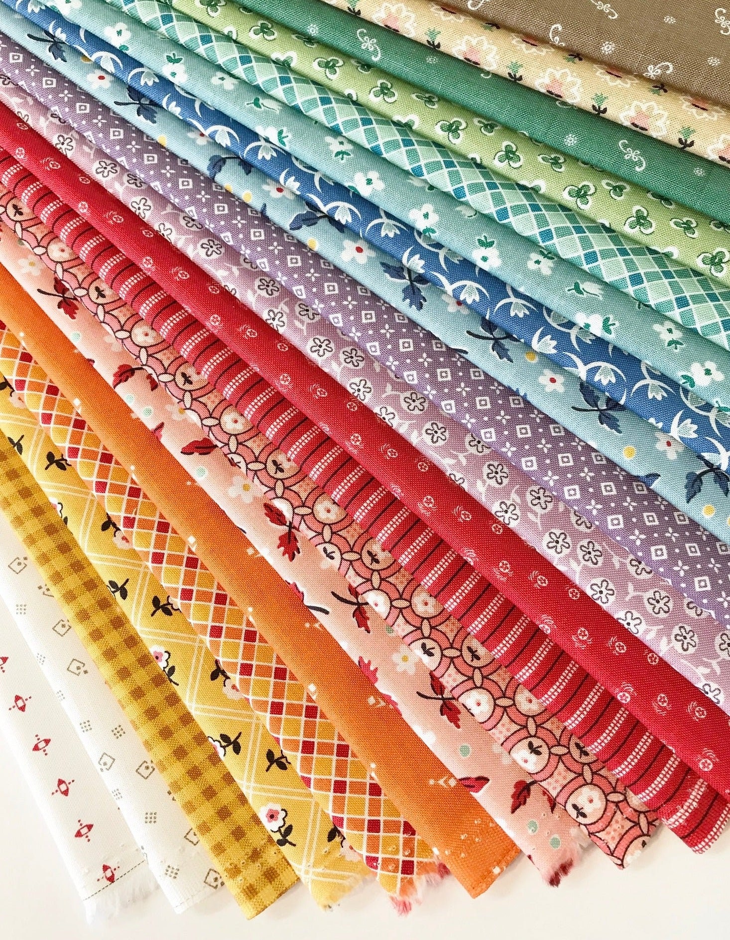 Lori Holt Prairie Fabric Fat Quarter Bundle 20pc Assorted - Etsy Lori Holt Prairie Fabric Fat Quarter Bundle 20pc Assorted - Etsy