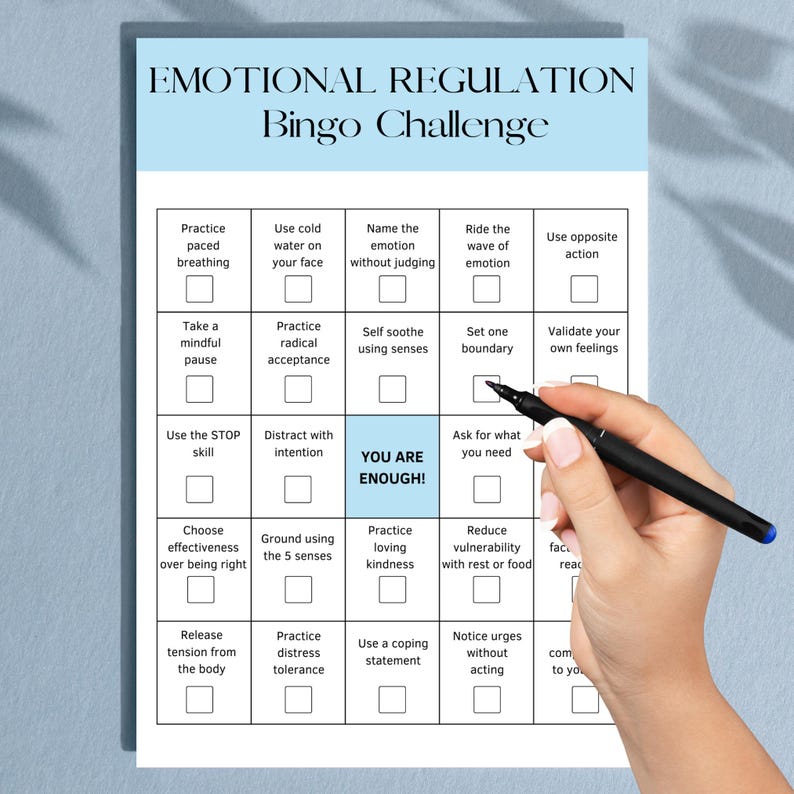 Mental Wellness Bingo Bundle Printable | Neurodivergent Support ...