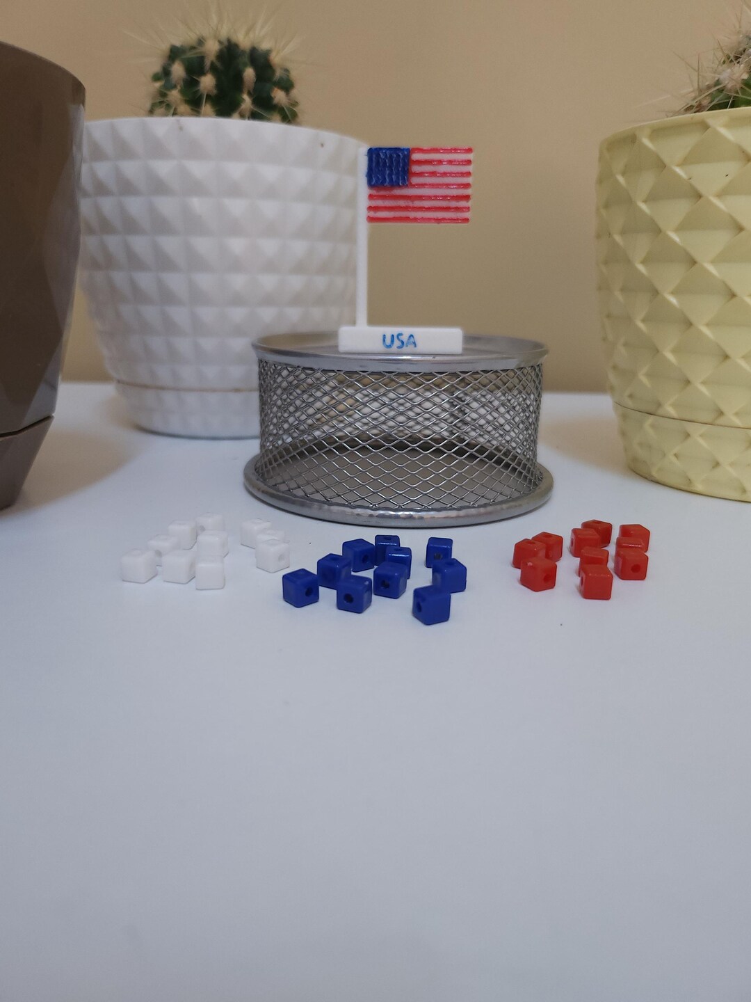 American Flag STL File - Etsy