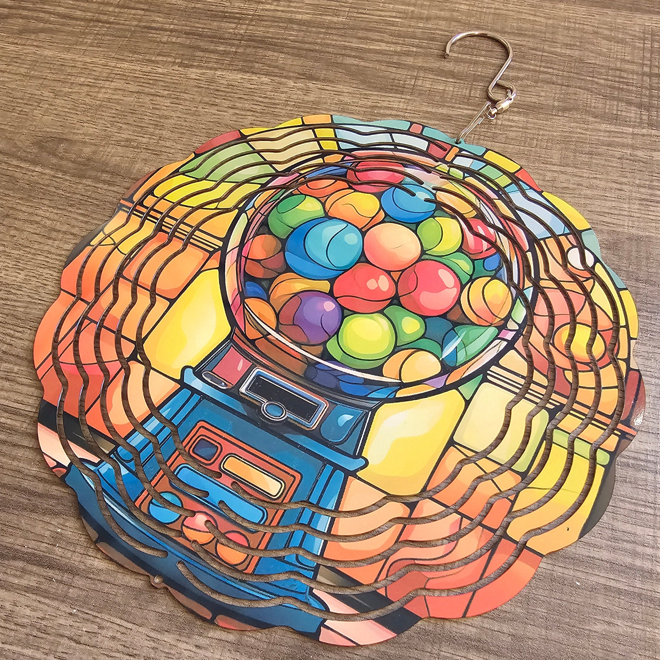 Gumball Machine Wind Spinner - Etsy