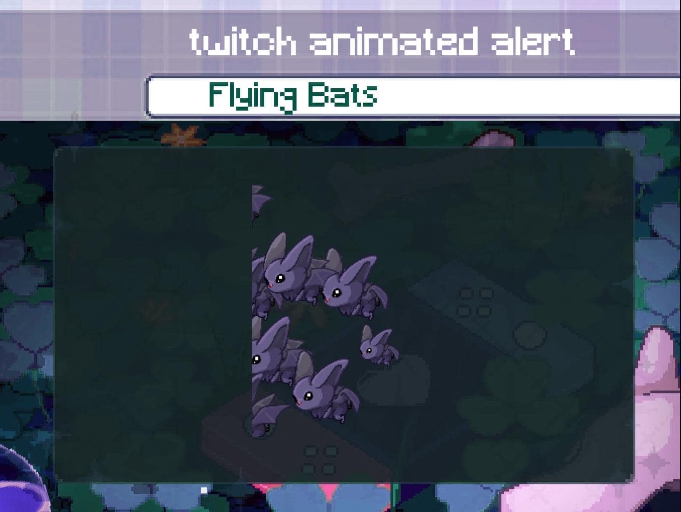 Cute Flying Bats Pixel Art Animated Stream Raid Alerts, Anim Adorable ...