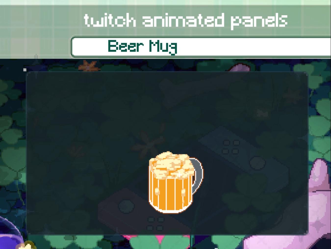Animated Beer Mug Alert, Pixel Art Streamer Twitch, Discord, Youtube ...