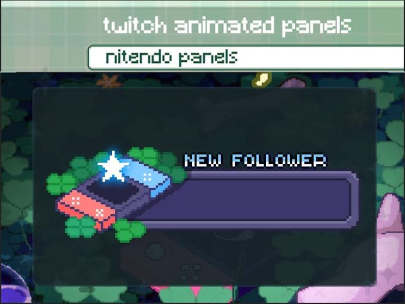 Pixel Art Animated Stream Alerts, Twitch Panels (7x Webm) - Etsy