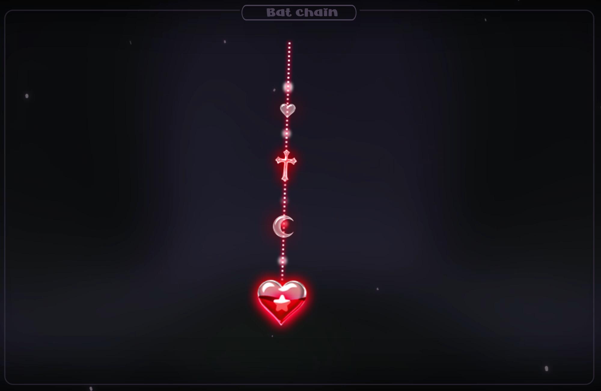 Red Gothic Bat Light Chain, Animated Stream Decoration (WEBM) - Etsy