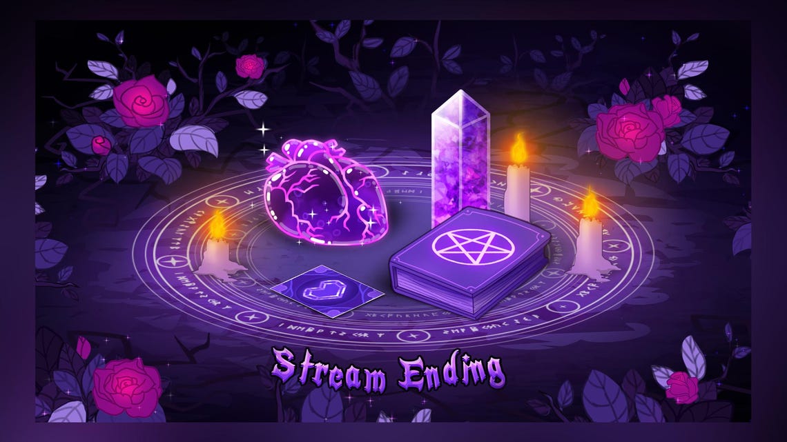 Animated Devil Halloween Stream Screens (MP4, ZIP) - Etsy