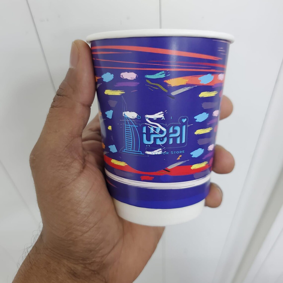 5 Sizes Paper Cup Wrapper Template, Bundle , Paper Coffee Cup Template ...