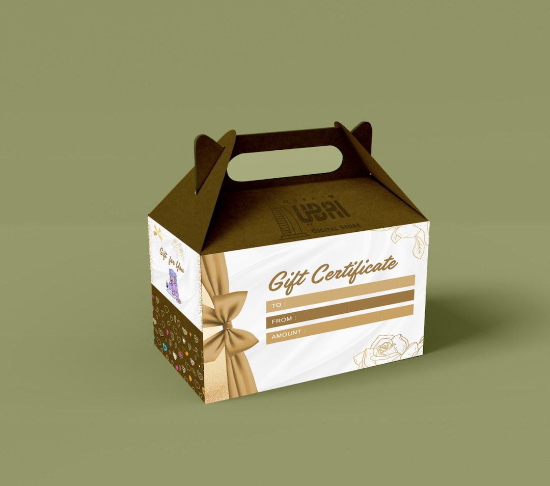 6 Gift Box CUTTING FILES SVG for Cricut or Silhouette / Pretty Scallop ...