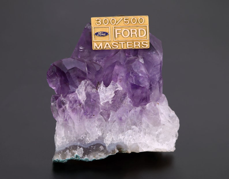 Vintage Ford Masters 300/500 Pin Jostens 1/10 10K GF Gold Filled Enamel ...