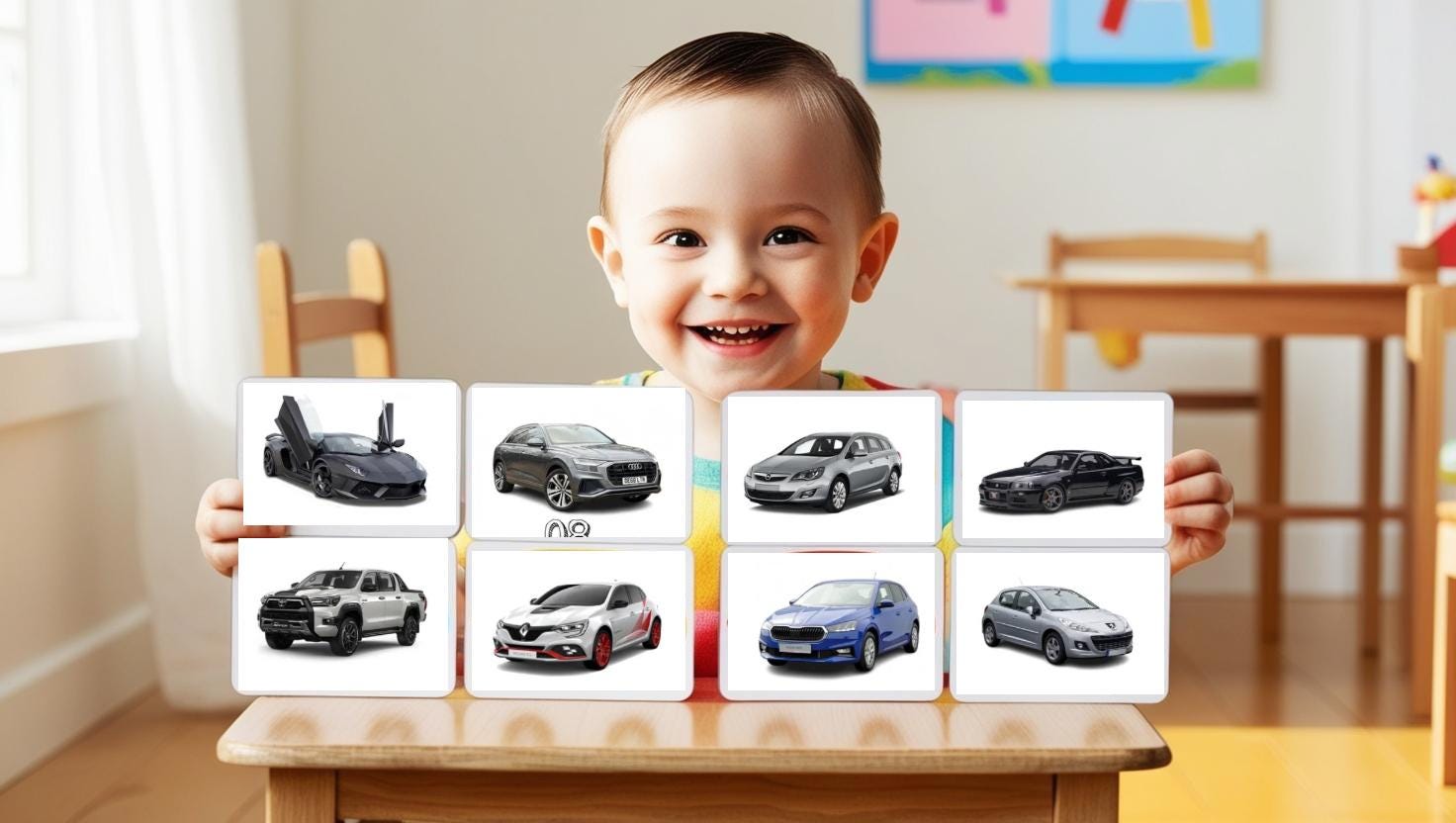Car Alphabet Flashcards for Kids – Learn Abcs With Famous Car Brands ...