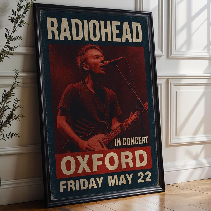 Radiohead Poster - Etsy