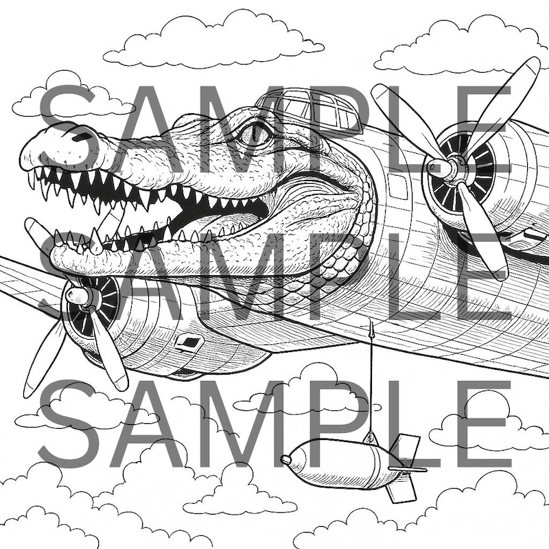 Italian Brainrot Coloring Book - Etsy