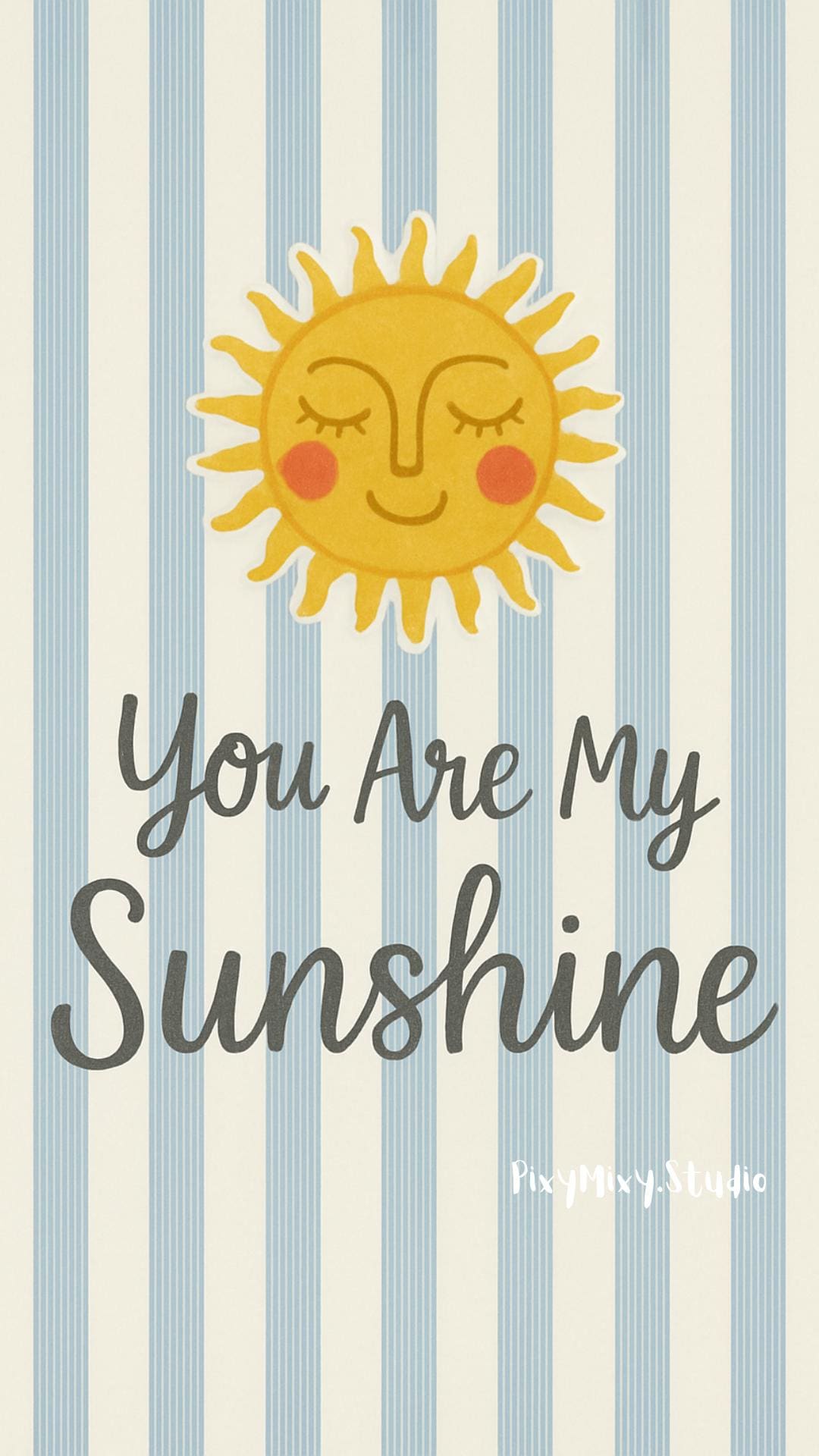 You Are My Sunshine Nursery Wall Art Set | Cute Cloud & Sun Printable ...