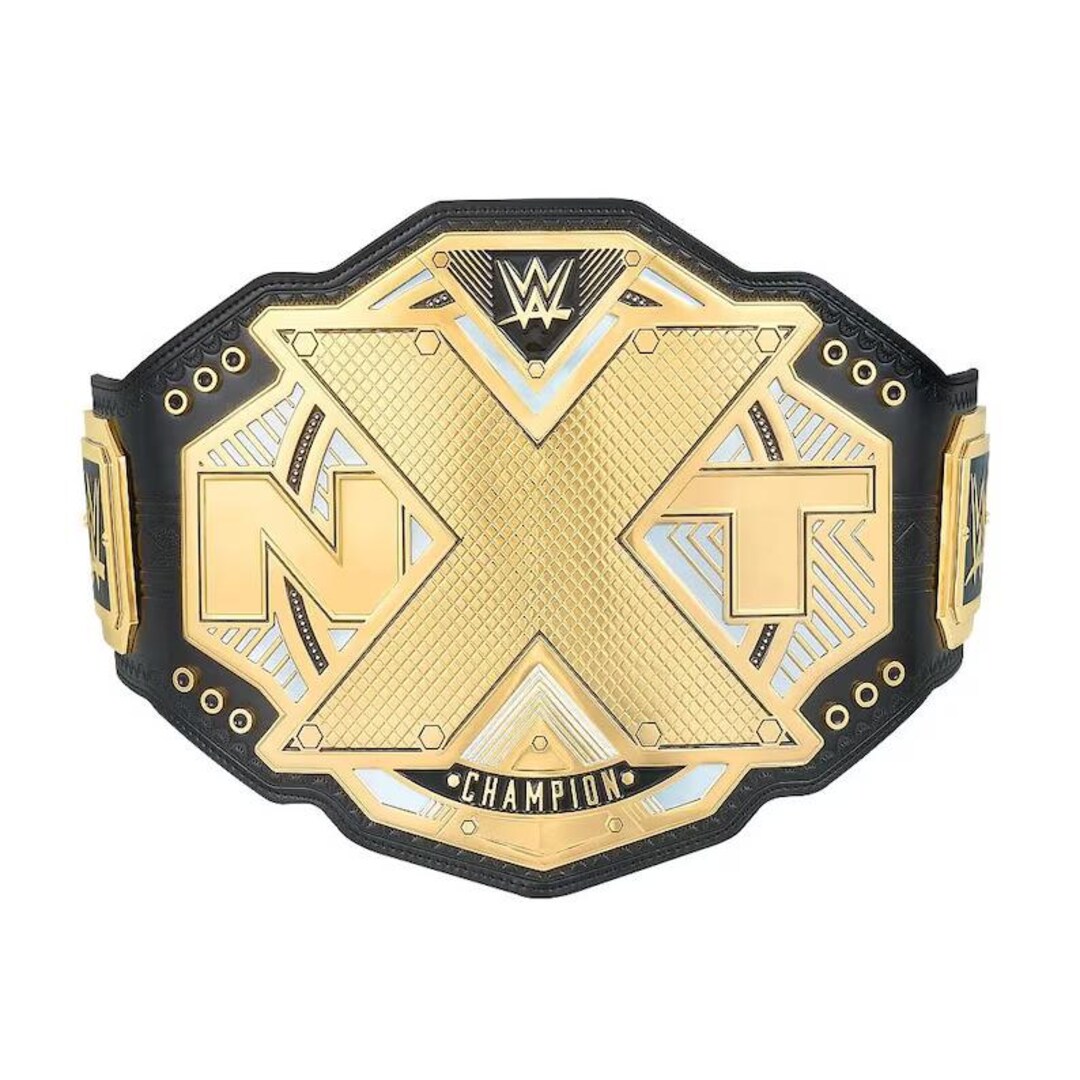 WWE NXT Wrestling Championship Replica Title Belt | 2mm/4mm Thick Brass ...