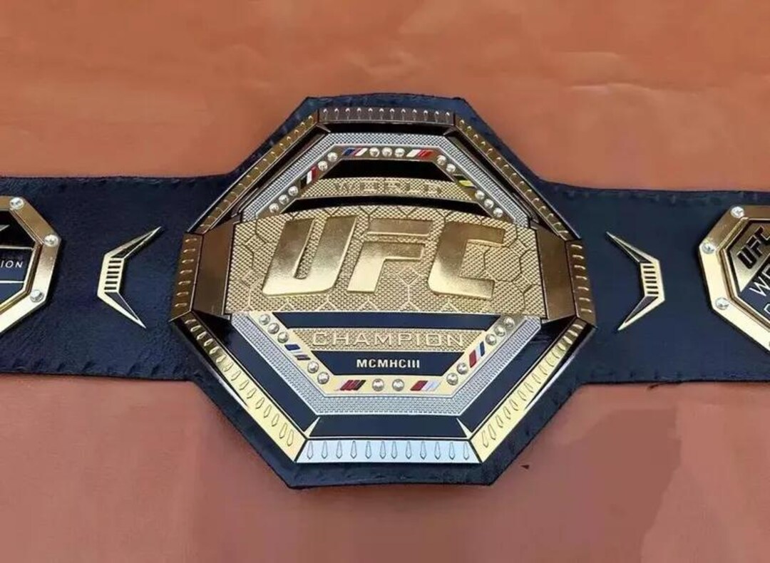 New UFC Wrestling Championship Replica Title Belt – 2mm/4mm Thick Brass ...