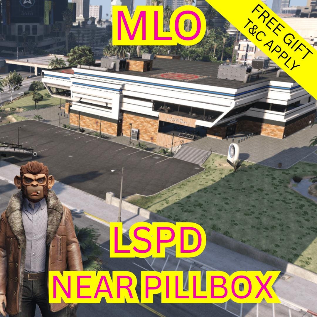 New MLO – Lspd Police Department for Fivem | Realistic Law RP Interior ...