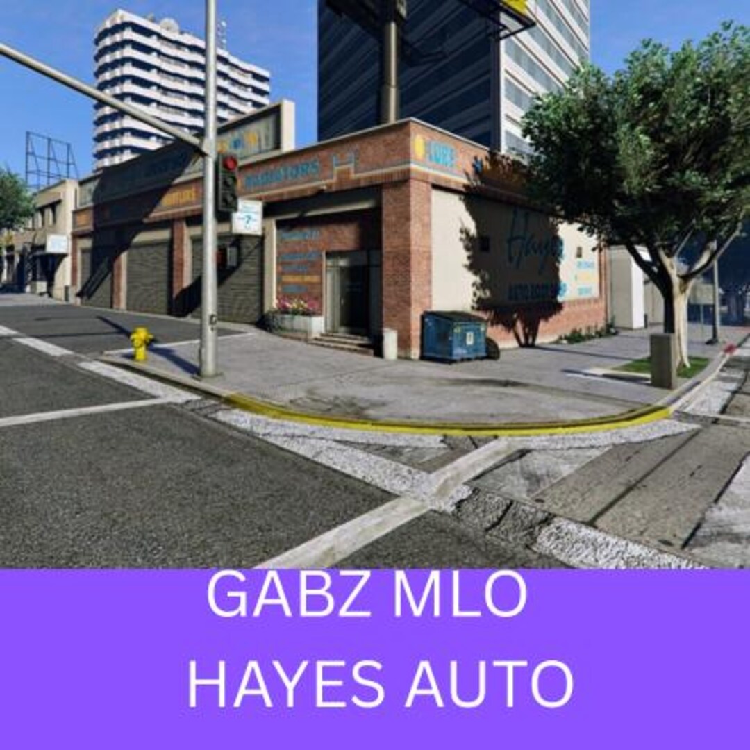 Gabz Hayes Auto MLO – Fivem Mechanic Shop Interior | Rp-ready Garage ...