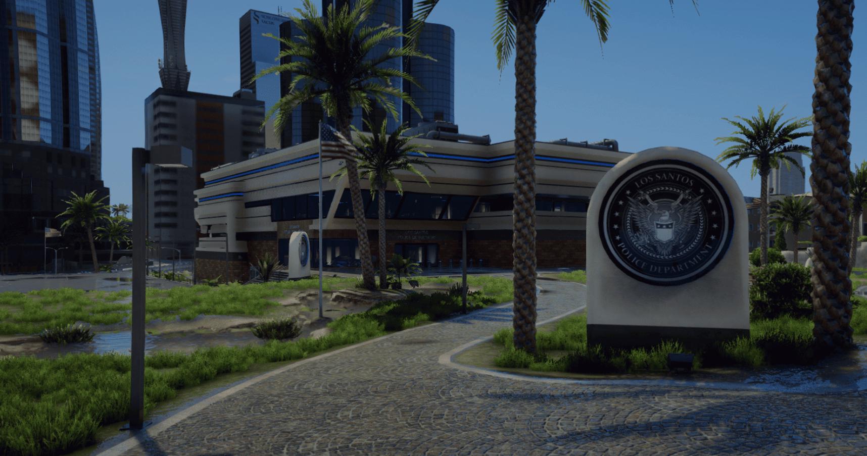 New MLO – Lspd Police Department for Fivem | Realistic Law RP Interior ...