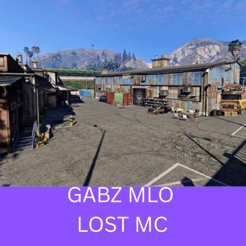 Gabz Lost MC MLO – Fivem Biker Clubhouse Interior | Gang RP Base With ...