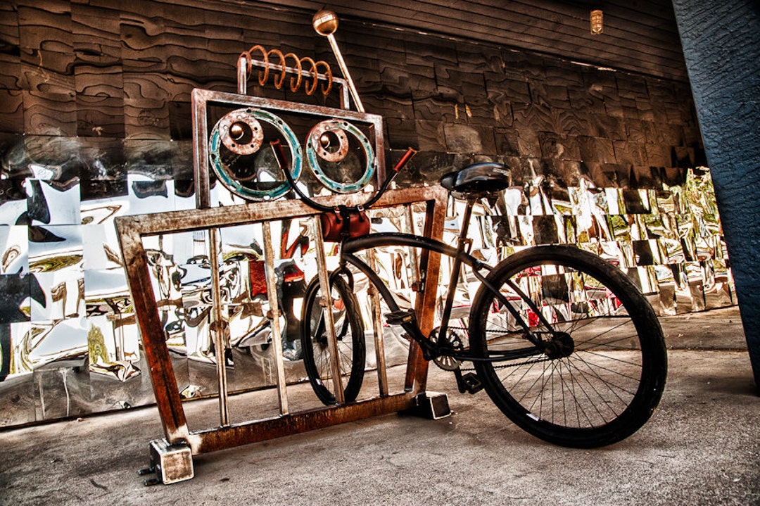 Robot Bike Rack - Etsy