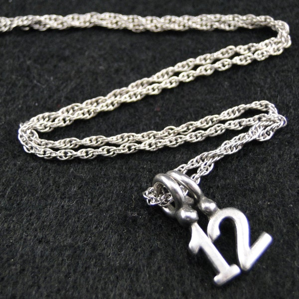 Number Necklace - Etsy