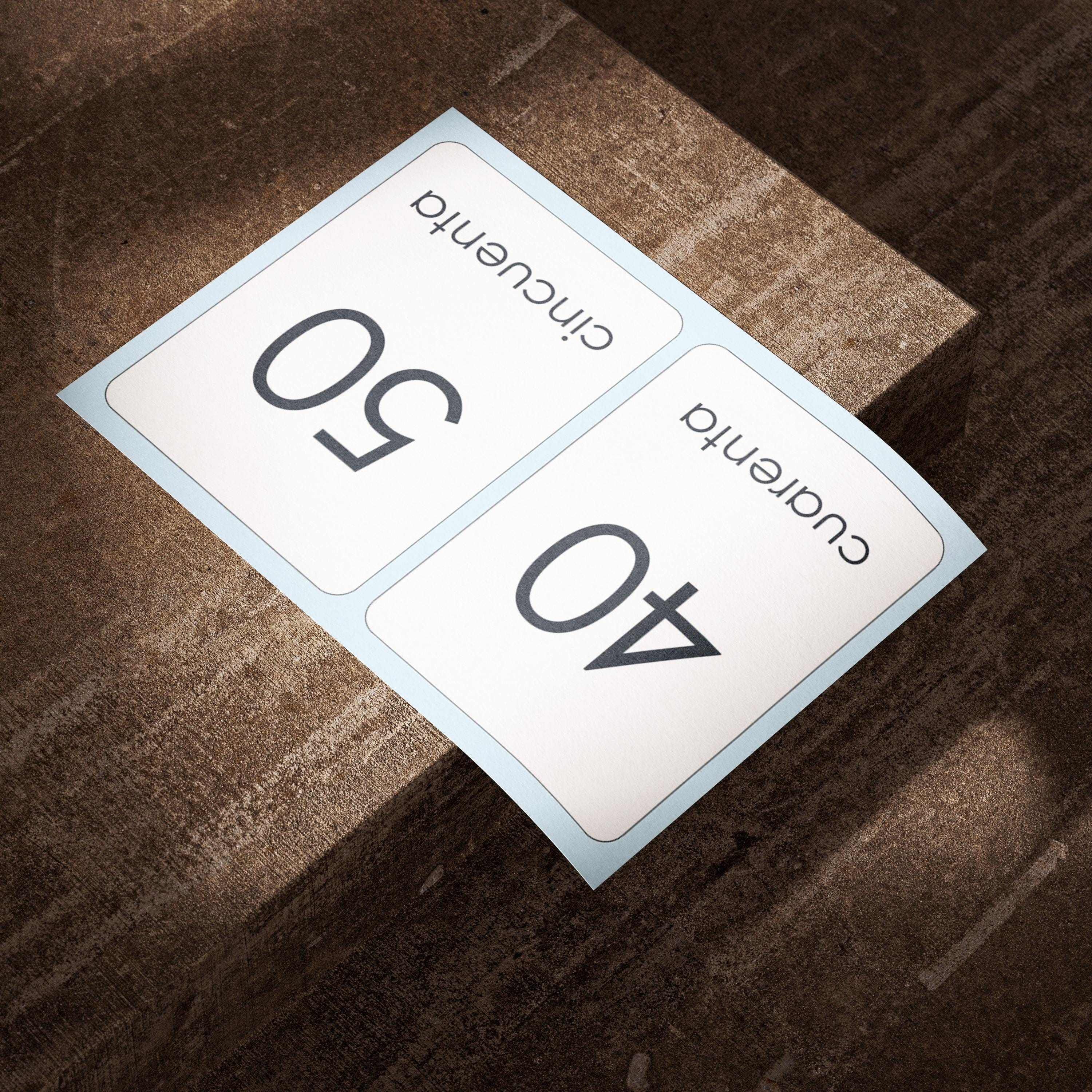 Spanish Numbers Flashcards: Printable Cards for Kids (PDF Download) - Etsy