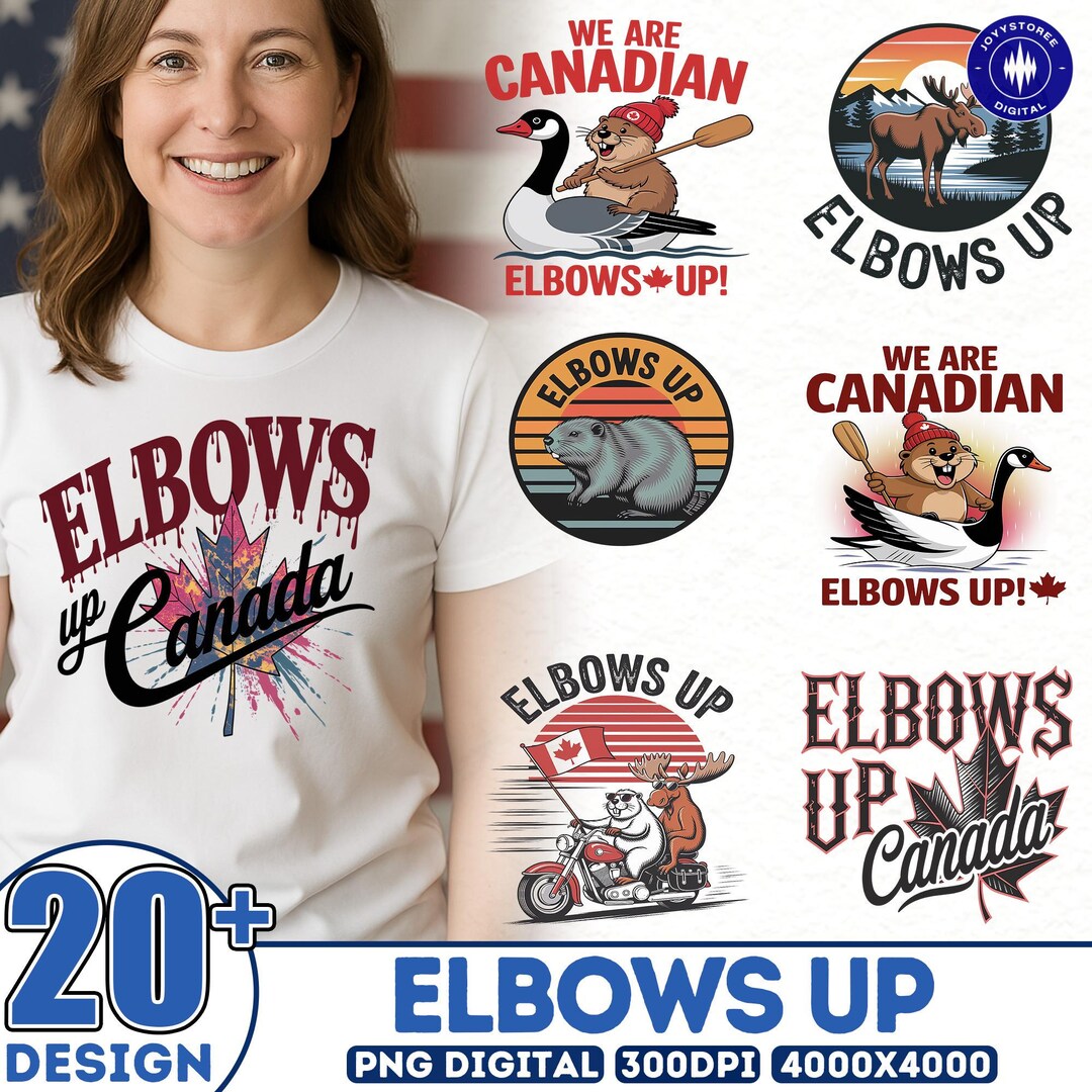 Elbows up PNG Bundle, Canada is Not for Sale Png, Maple Leaf Png, True ...