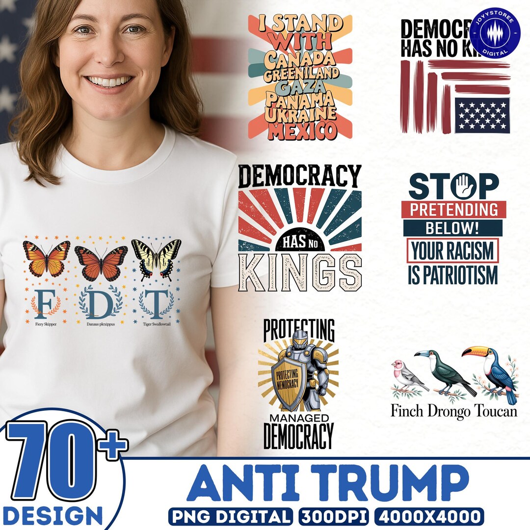 Anti Trump PNG Bundle, Anti Maga Png, Protect Democracy Png, Dear World ...