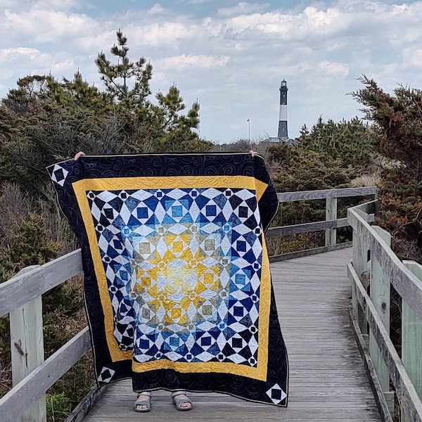 Storm at Sea Quilt Pattern - Etsy