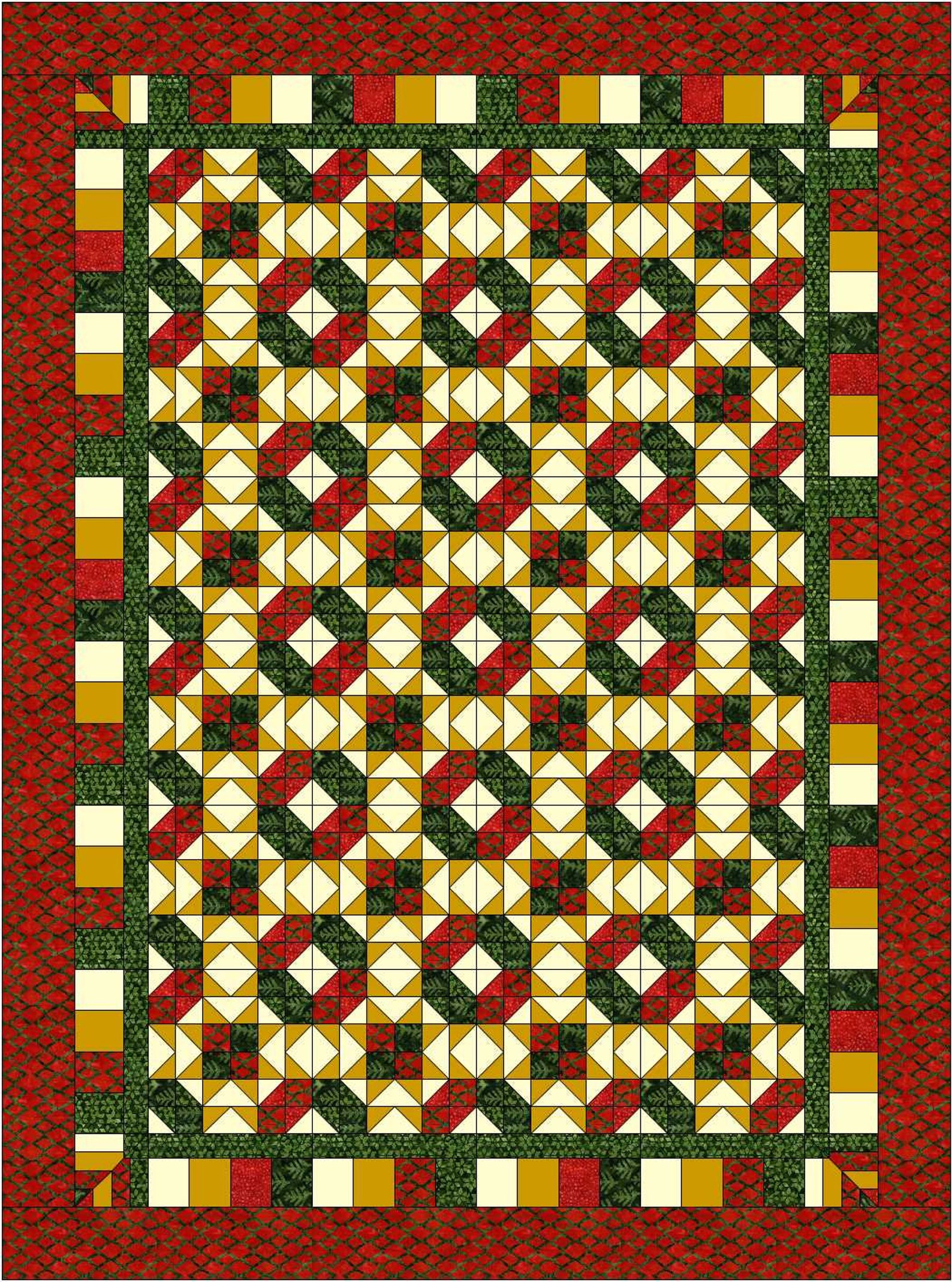 Jack's Star Quilt Pattern Booklet Instructions to Make a Quilt - Etsy