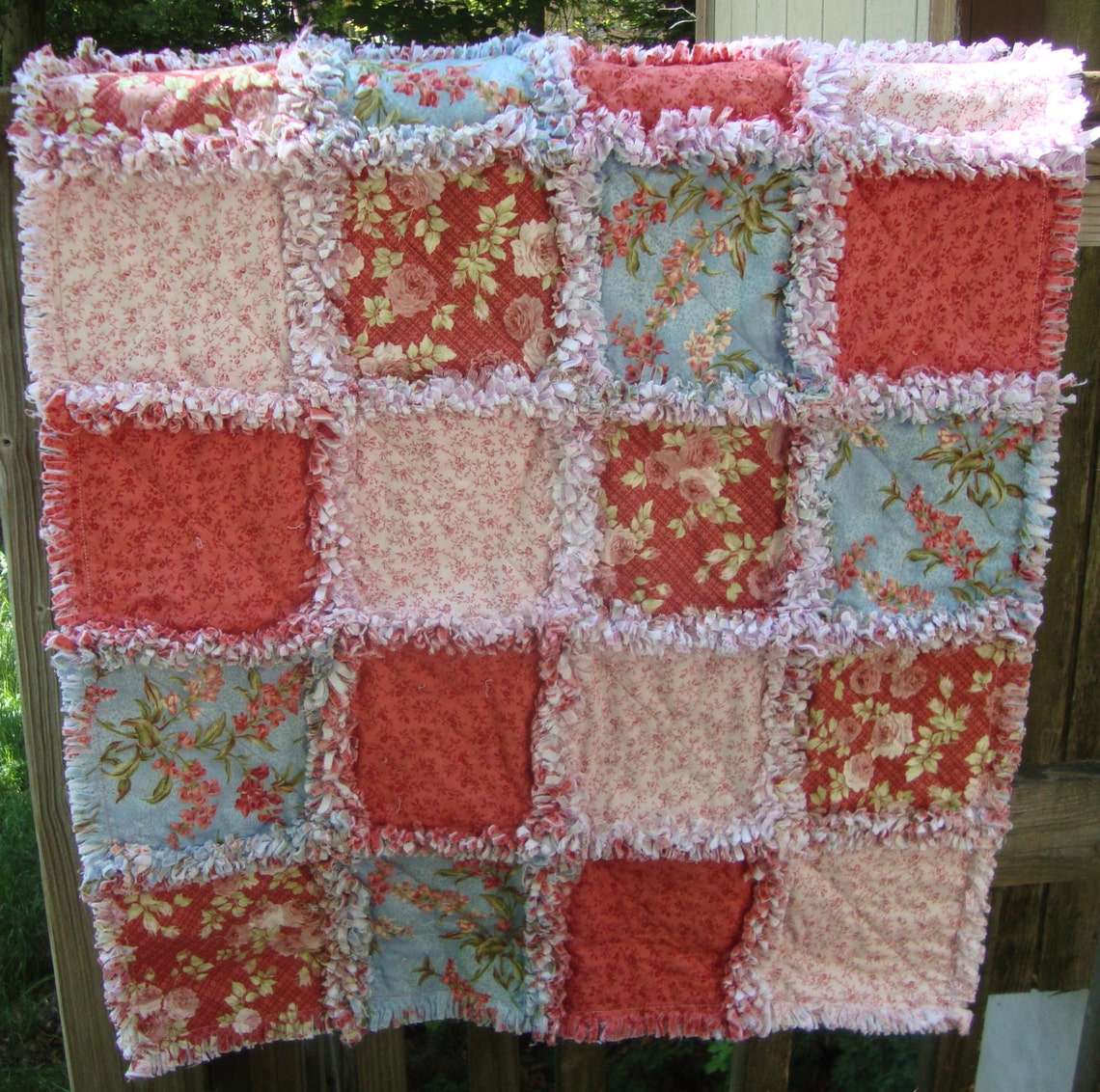 Raggy Lap Quilt Wheelchair Quilt Table Topper - Etsy