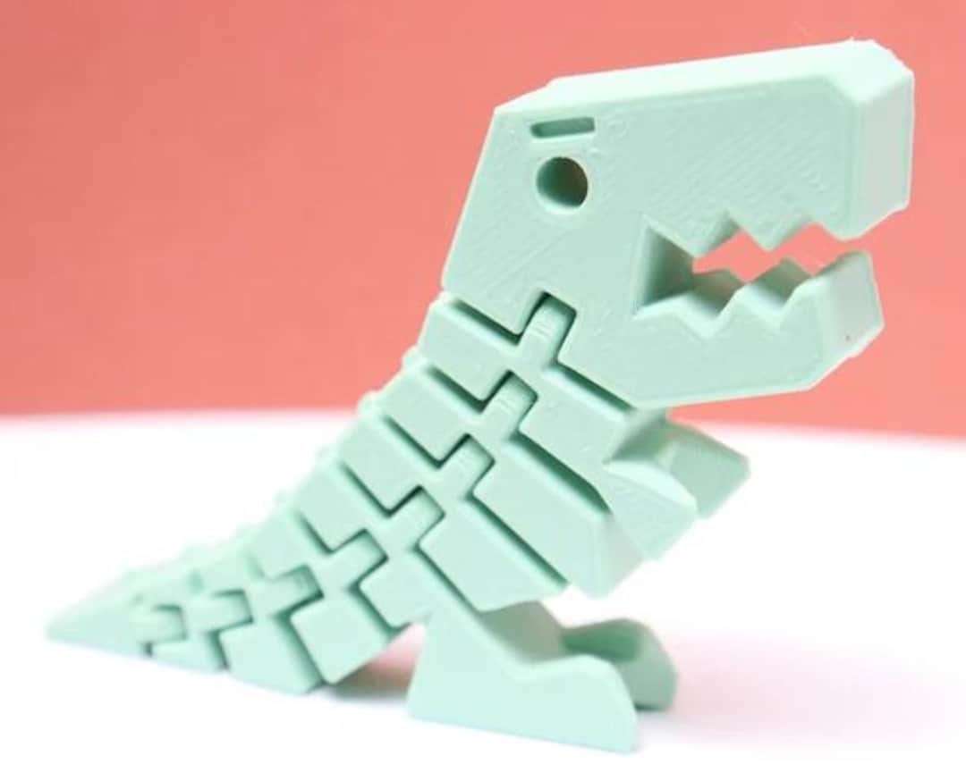 3D File T-rex STL File Toy - Etsy