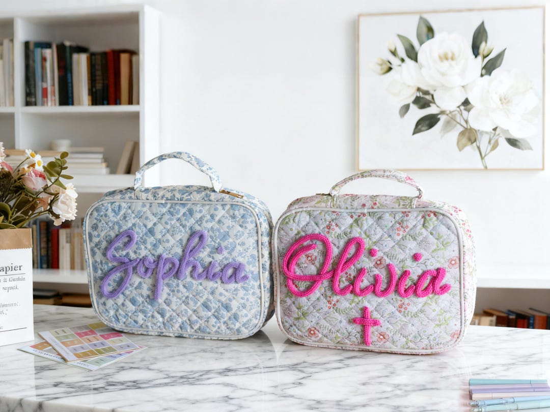 Custom Quilted Bible Case, Personalized With Name and Verse, Thoughtful ...