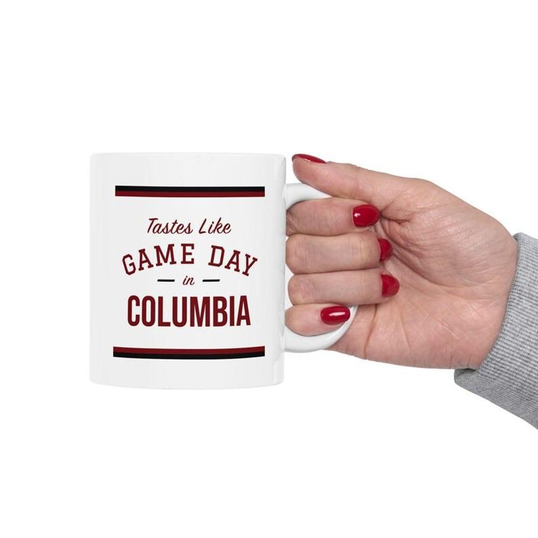 Game Day Mug - Tastes Like Game Day in Columbia - College Football ...