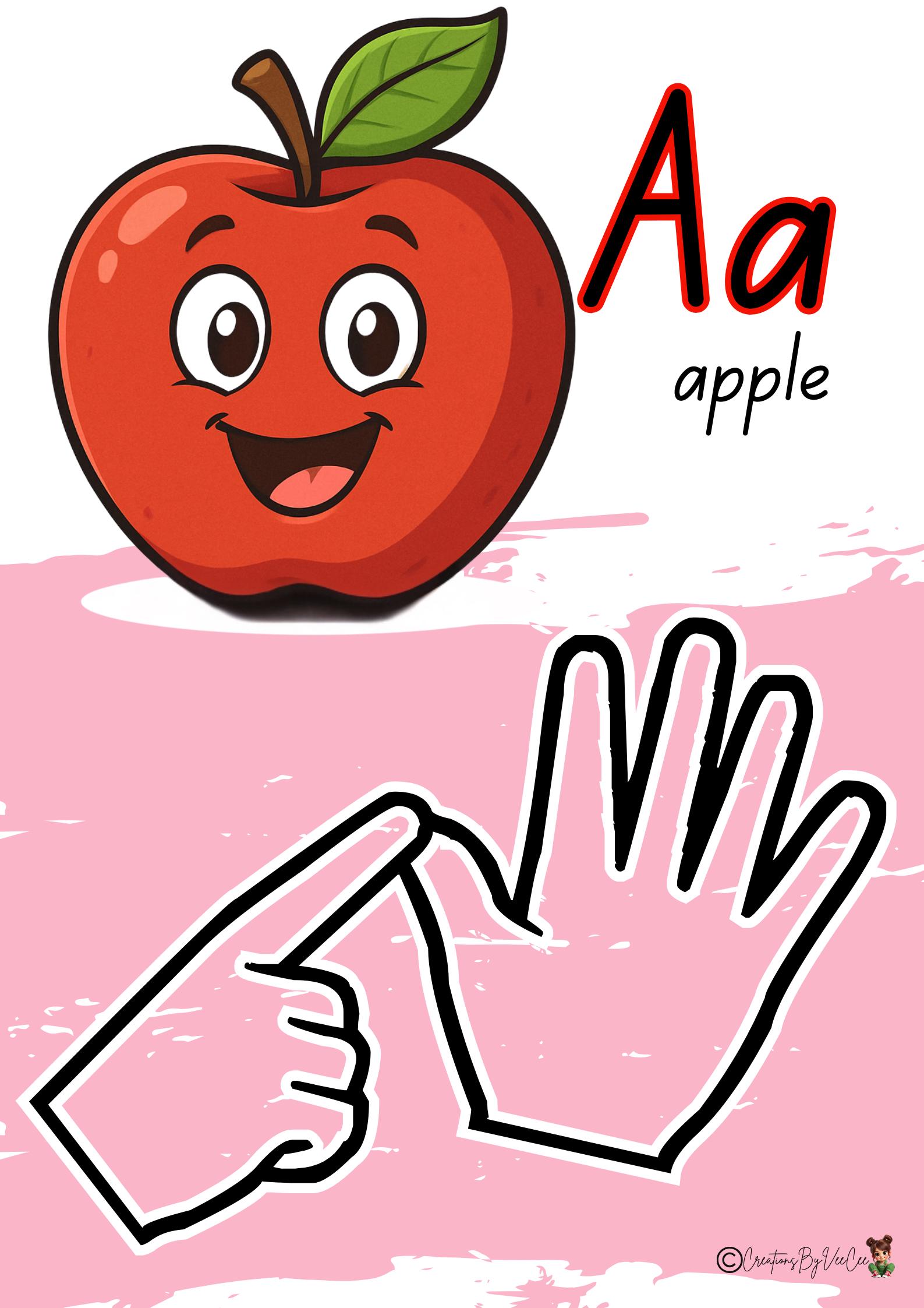 Makaton Alphabet Poster: Fingerspelling, Inclusive Classroom Decor - Etsy