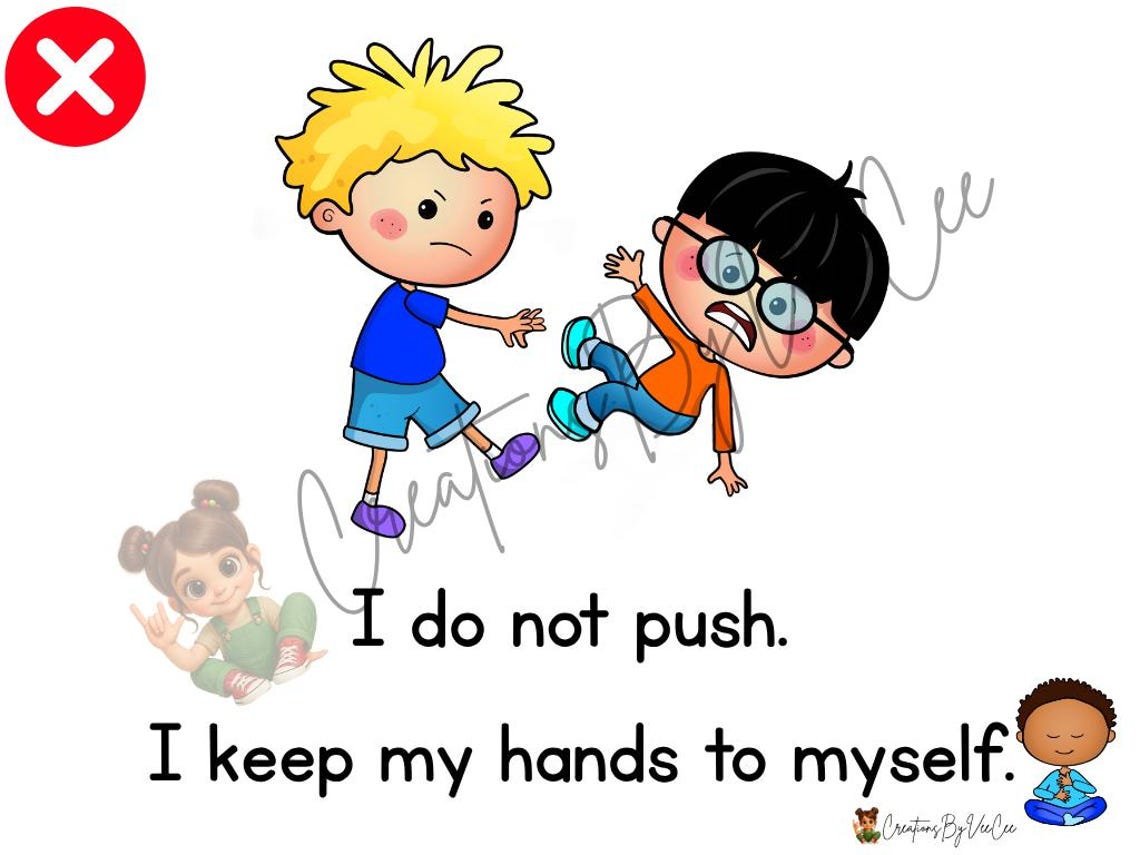 Social Story: Behaviour Skills for Autism & Special Education (PDF) - Etsy