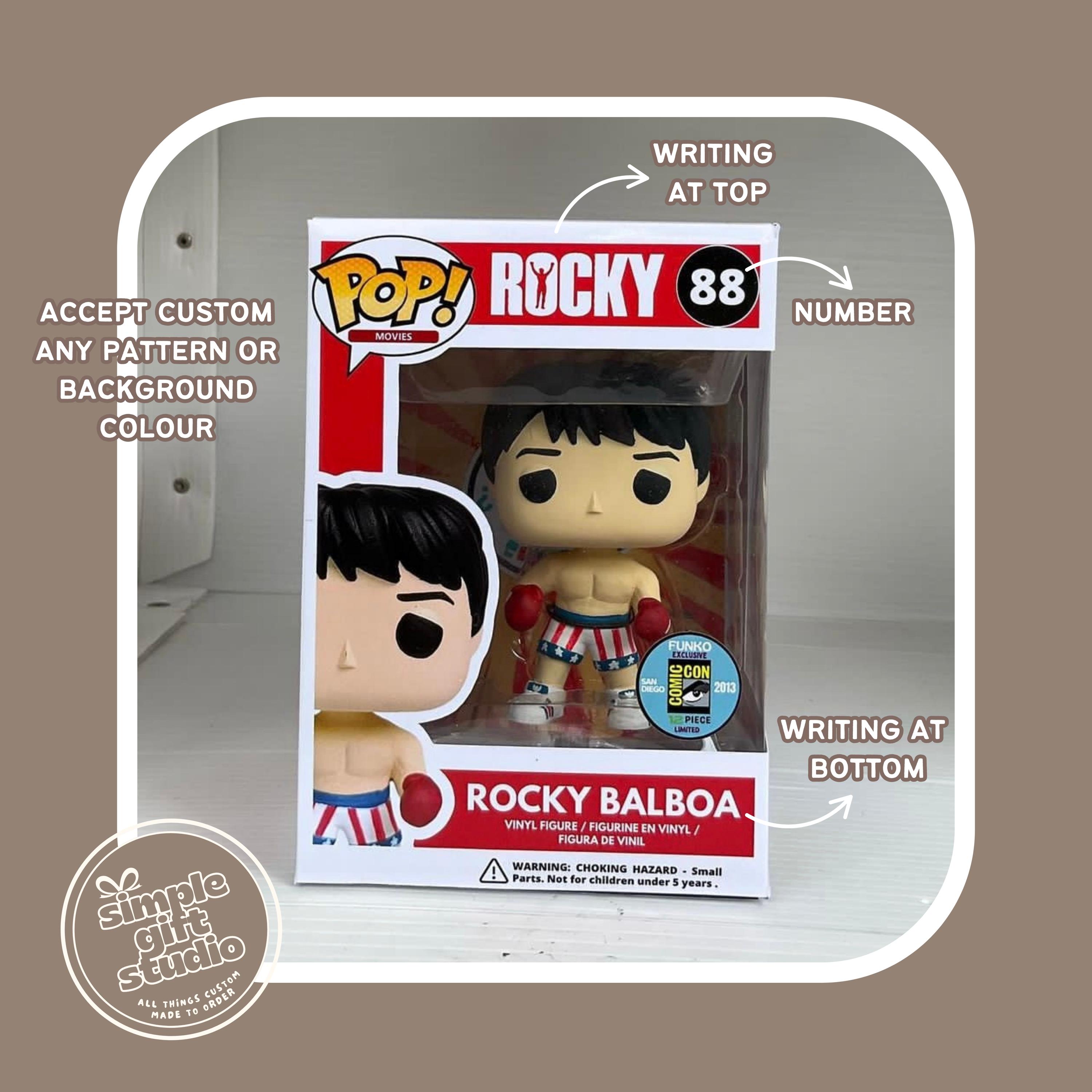 Custom Funko Pop Figurine With Custom Personalized Gift Box | Hand ...