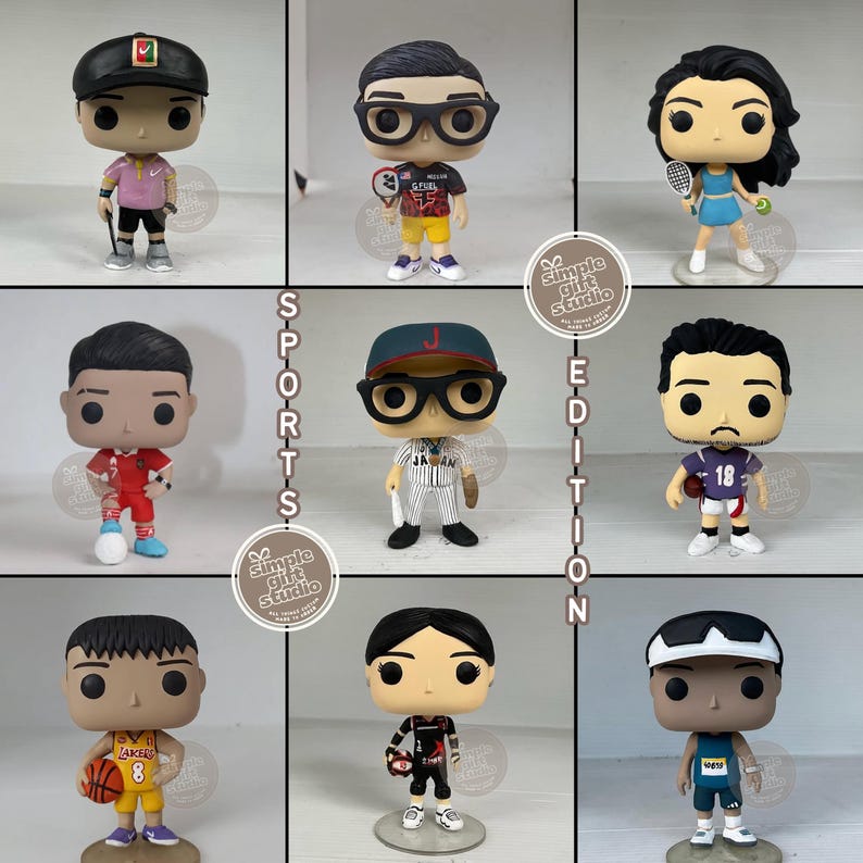 Custom Funko Pop Figurine With Custom Personalized Gift Box | Hand ...