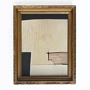 Transitional Art Vintage Abstract Painting Original Abstract Wall Art ...